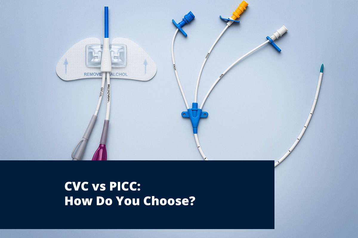 PICC vs CVC Catheters Buyer’s Guide: Key Differences, Use Cases & Tips